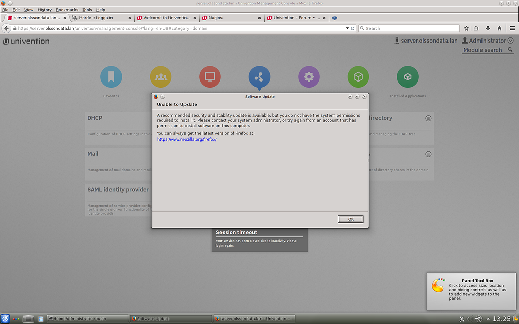 Update Firefox Ucs Univention Corporate Server Univention Help