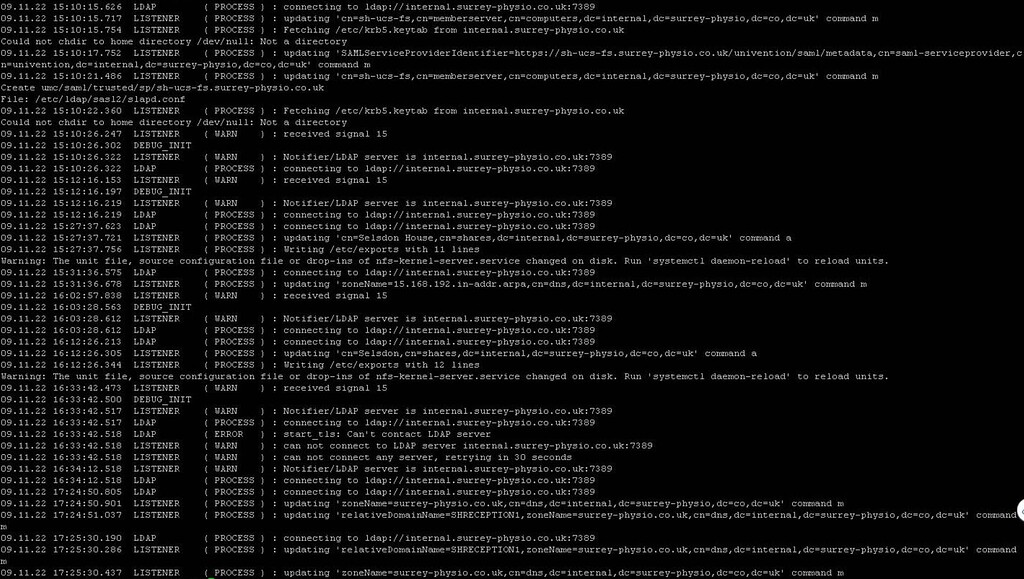 Univention Member Server Shares Inaccessible Ucs Univention Corporate Server Univention Help