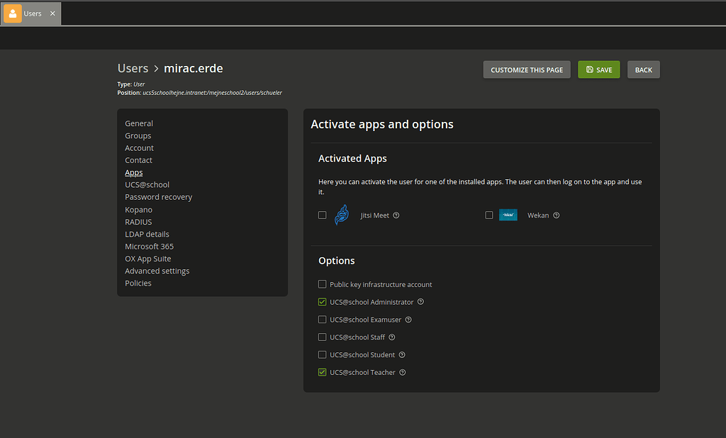 Problem:UCS@school Kelvin API Cannot Manage the ucsschoolAdministrator ...