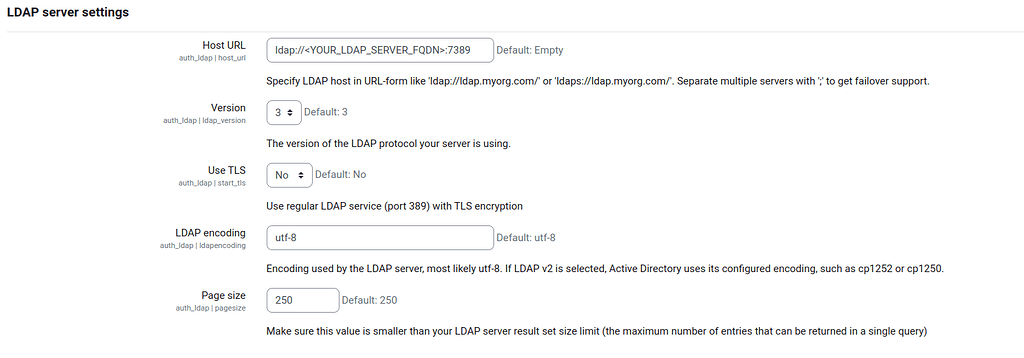Cool Solution Install Moodle Ldap Authentication Cool Solutions Univention Help