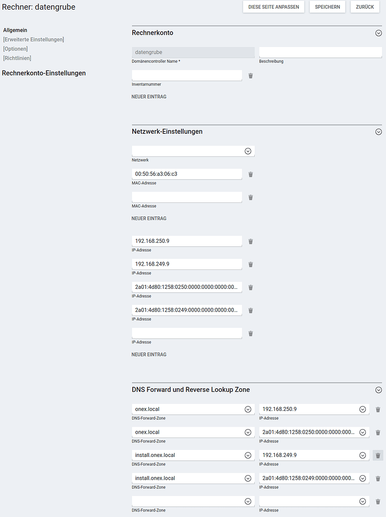 Wrong Ip Addresses Of An Ucs Backup Server Ucs Univention Corporate Server Univention Help