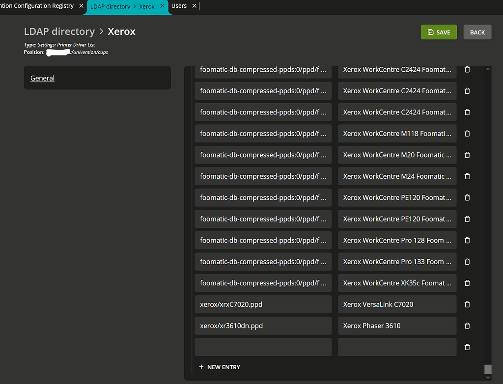 Addendum To The Printers Documentation Some Things Are Still Missing Univention Help